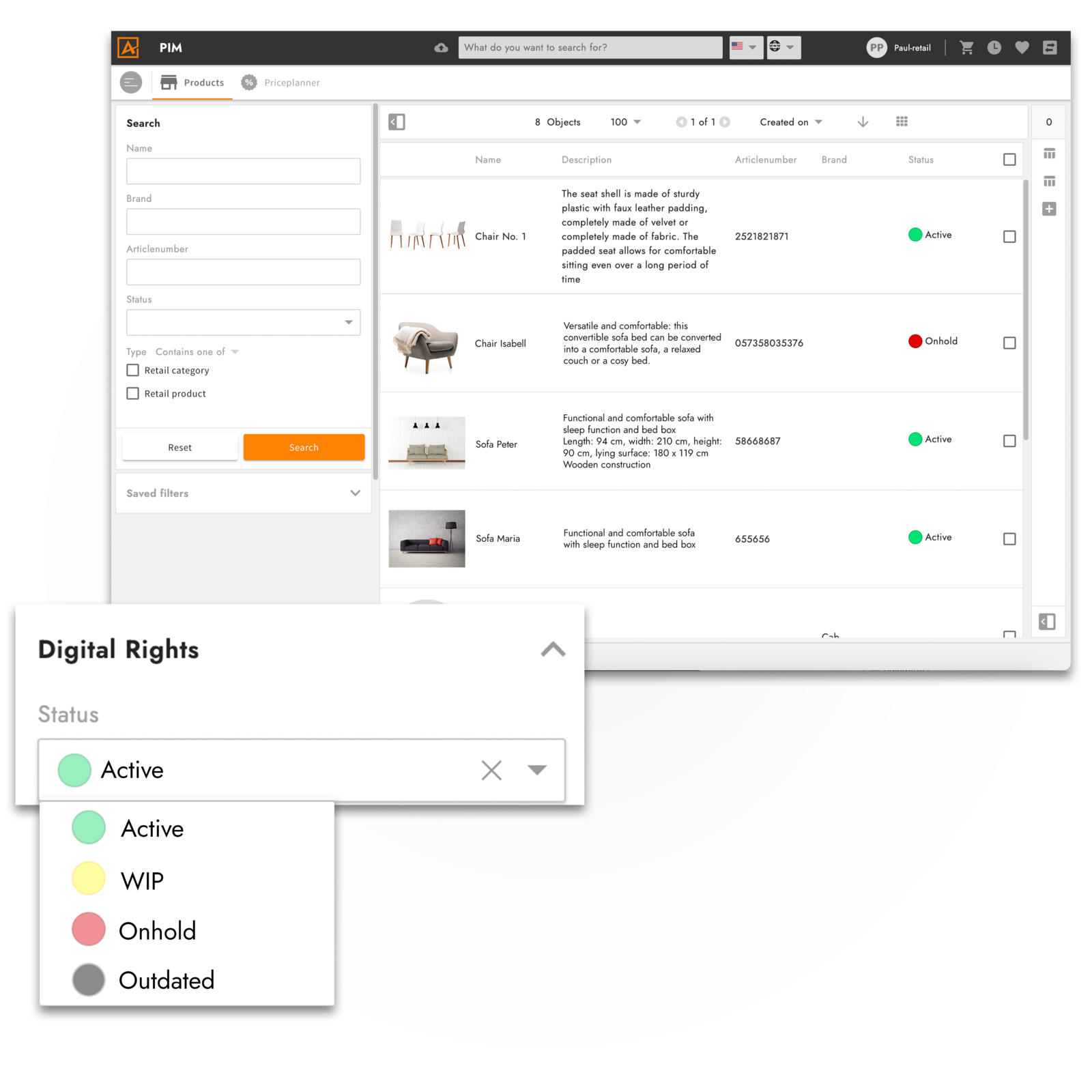 Product Information Management System - 4ALLPORTAL